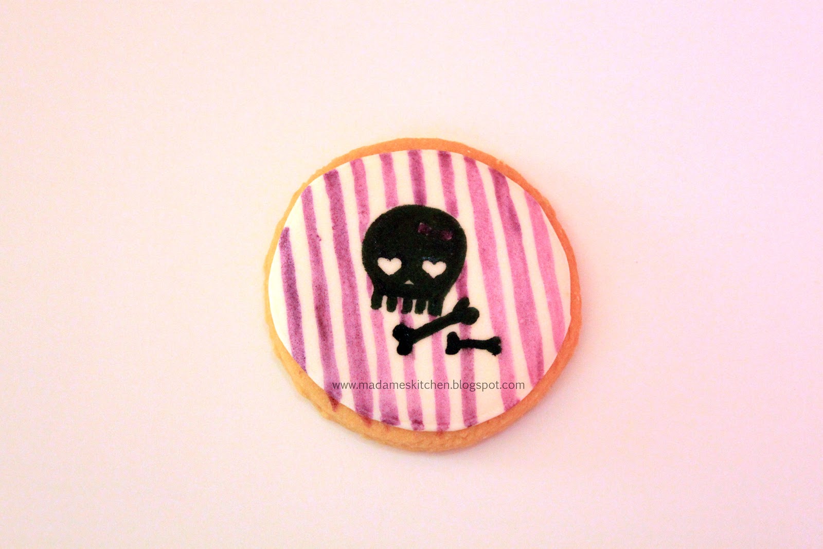 Cookies with Emo Gothic Dark Halloweenie Designs