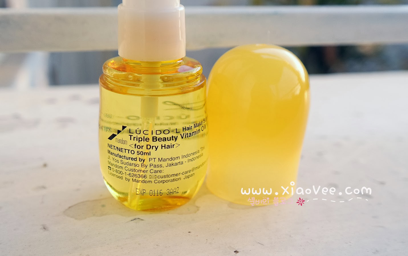 Xiao Vee: Indonesian Beauty Blogger: Lucido-L Hair Vitamin Oil [review]