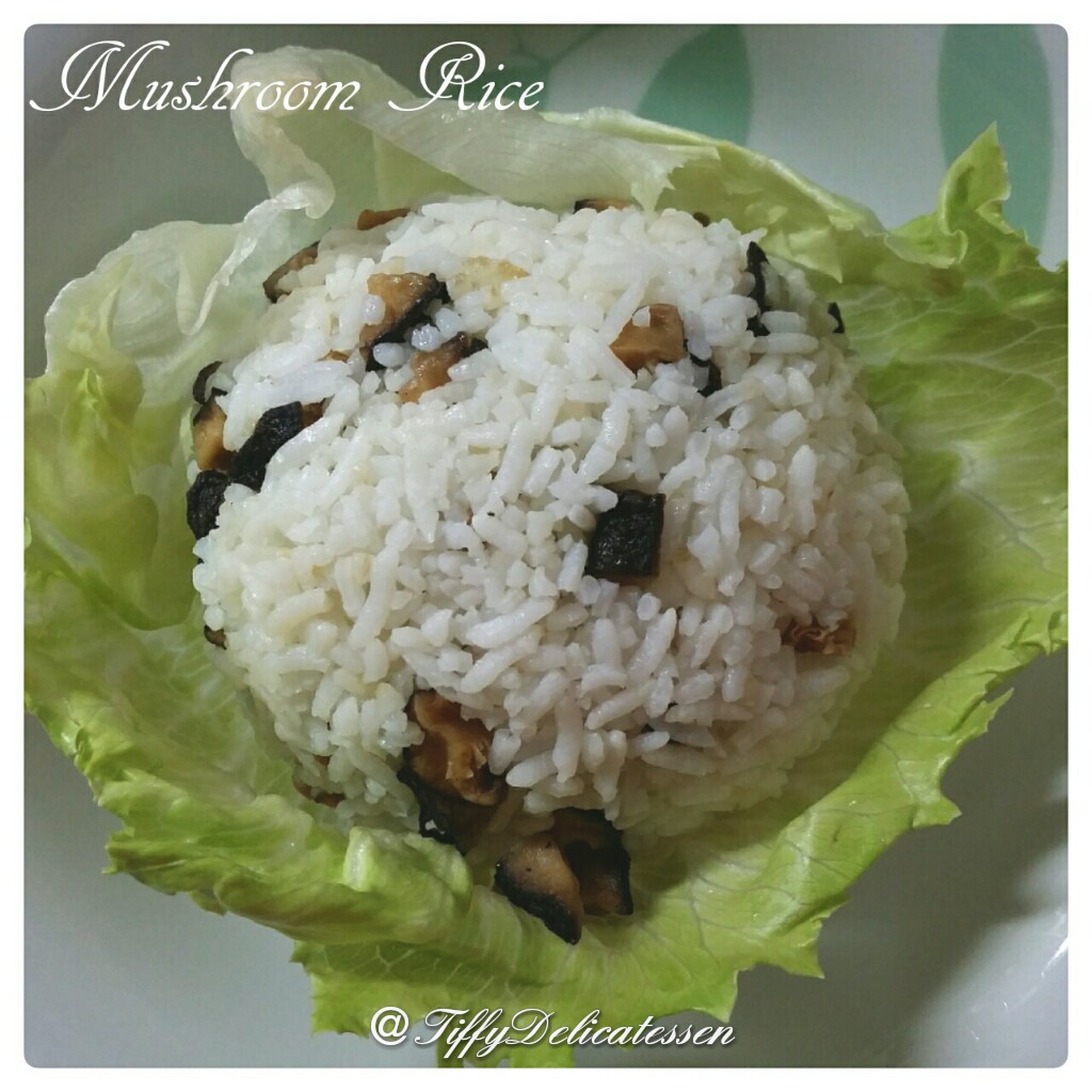 Tiffy Delicatessen: Mushroom Rice