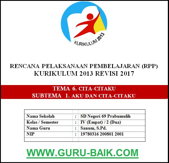 Cover Rpp K13 - Contoh Cover Rpp Sd Gambaran / Silabus rpp ekonomi sma ...