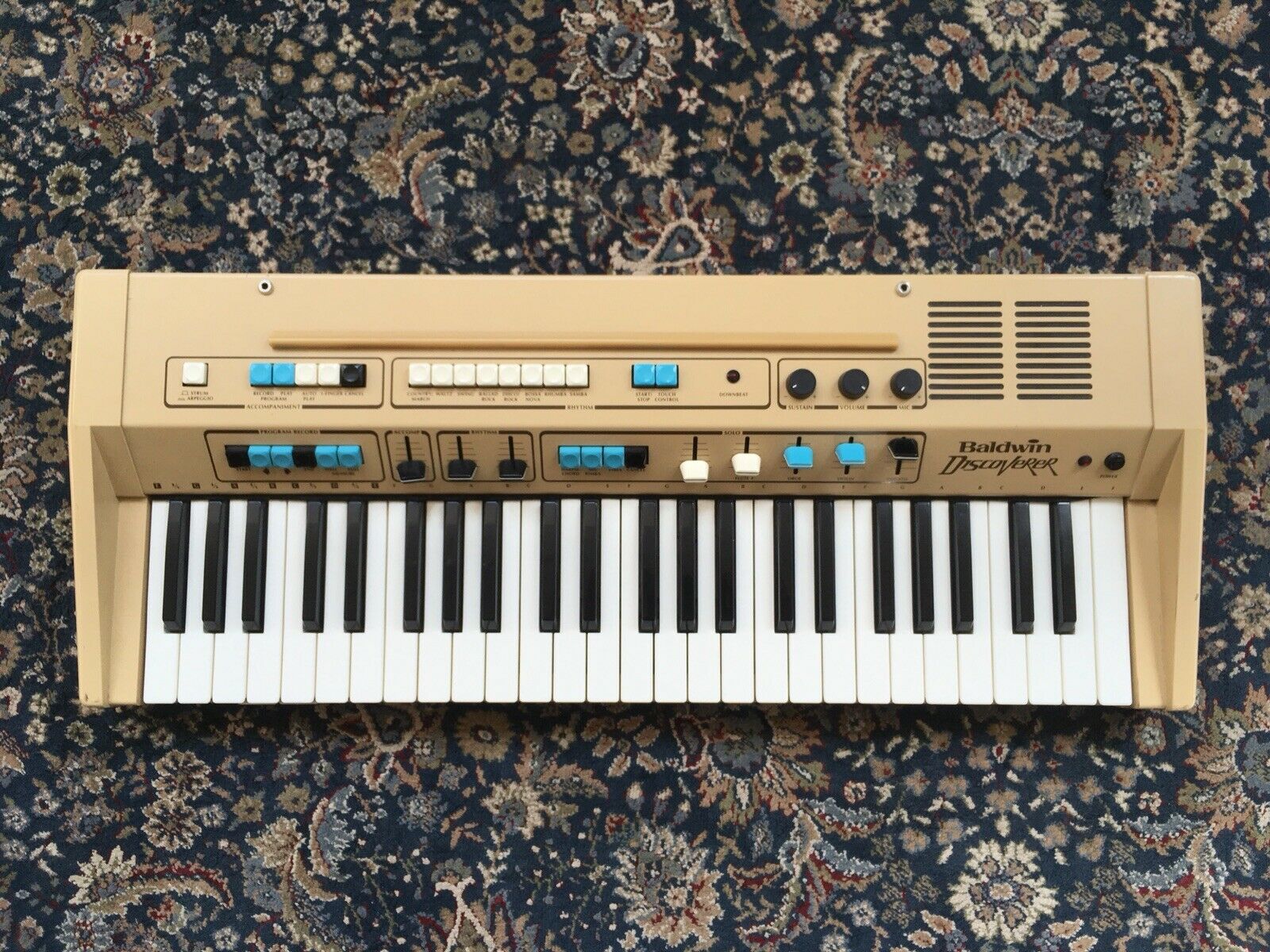 MATRIXSYNTH: Vintage Baldwin Discoverer DS-50 Electronic Organ Synthesizer