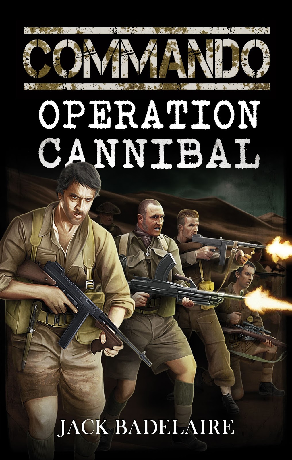 The Post Modern Pulp Blog: The COMMANDO: Operation Cannibal Cover is Here!