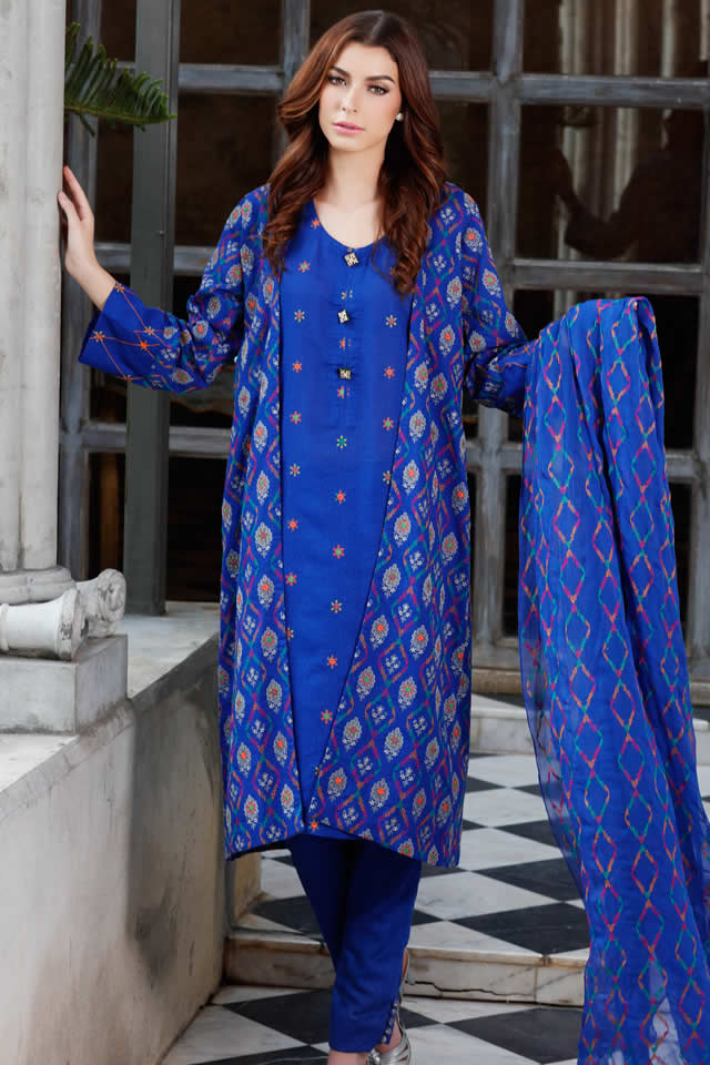 BAREEZE FALL WINTER DRESSES COLLECTION 2015 - Pakistani fashion dresses ...