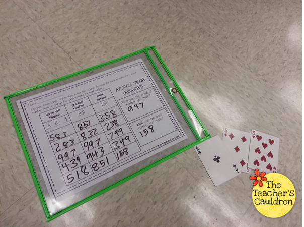 Name Tags Freebie and Math with Cards Giveaway! - Teacher by the Beach