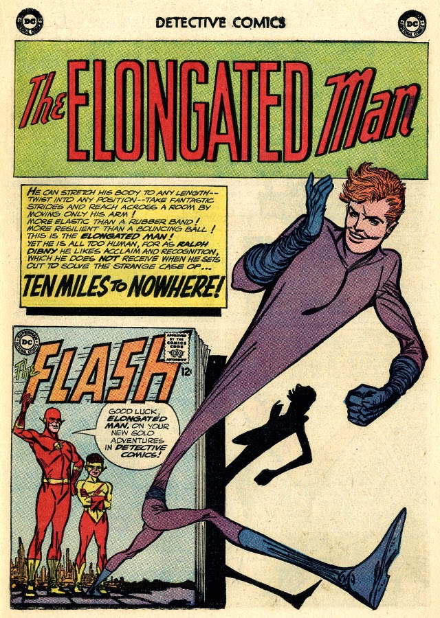 Ralph Dibny, the World-Famous Elongated Man: An ear -- In the Fireplace ...