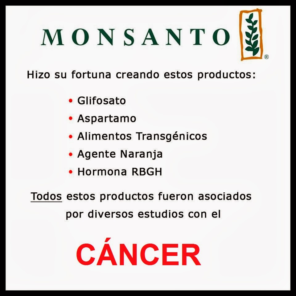 AHORA YA SABES: ¿Sabes qué es MONSANTO?