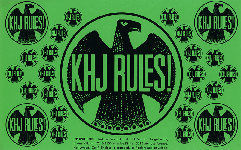 Second-Generation KHJ RULES! Stickers