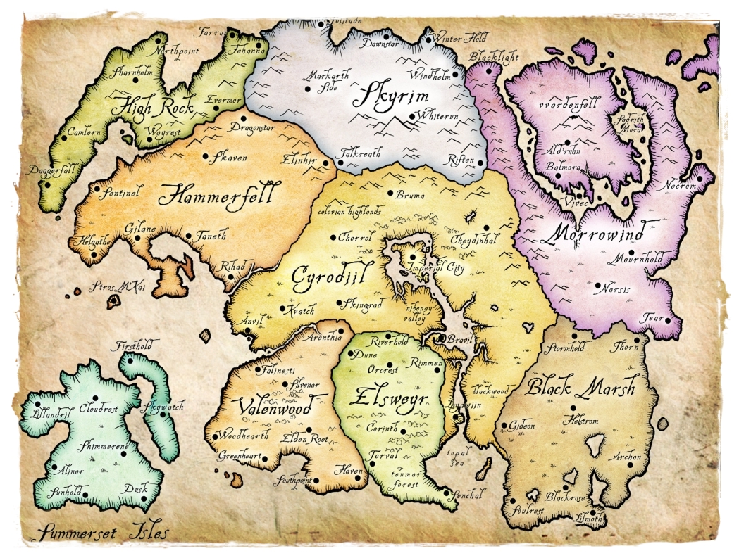 El Blog de Skyrim: ¿donde esta ubicado skyrim?