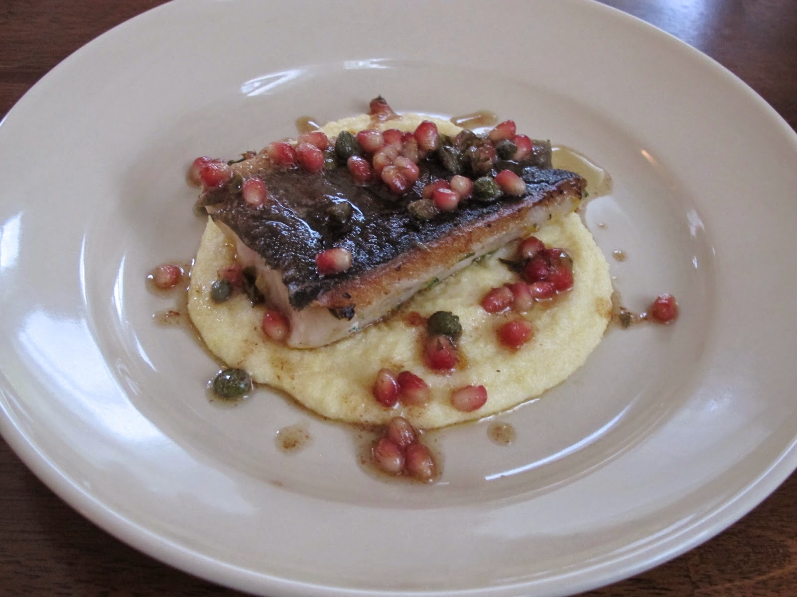 Kitchen Sink Diaries: Black Cod with Pomegranate Brown Butter