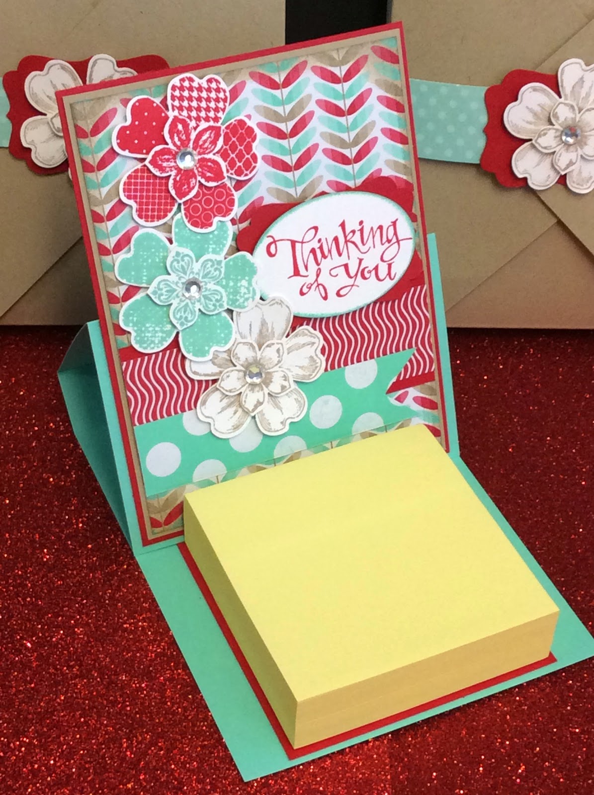 Sharyn's Inspirational Cards: Post it Note Holders