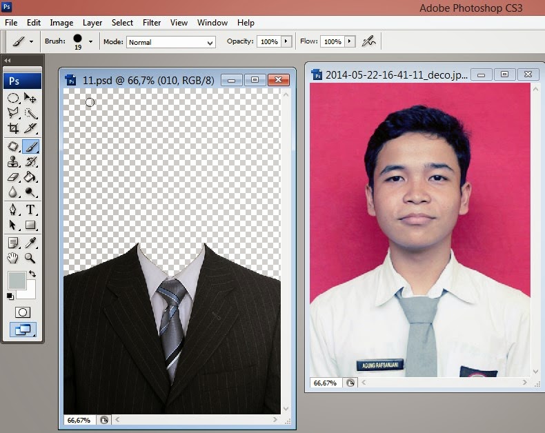 AZOKA: Cara Edit Foto KTP Menjadi Menggunakan Jas