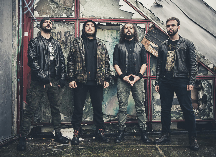 News: Crossbones - unveil "WWIII" album' cover art! - Breathing The Core