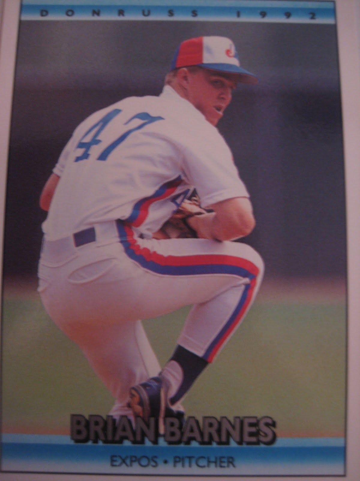 Baseball Cards Come to Life!: Player Profile: Brian Barnes