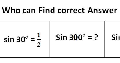 HOW TO MEMORISE DIFFERENT VALUES OF TRIGONOMETRIC ANGLES ~ Simplified ...