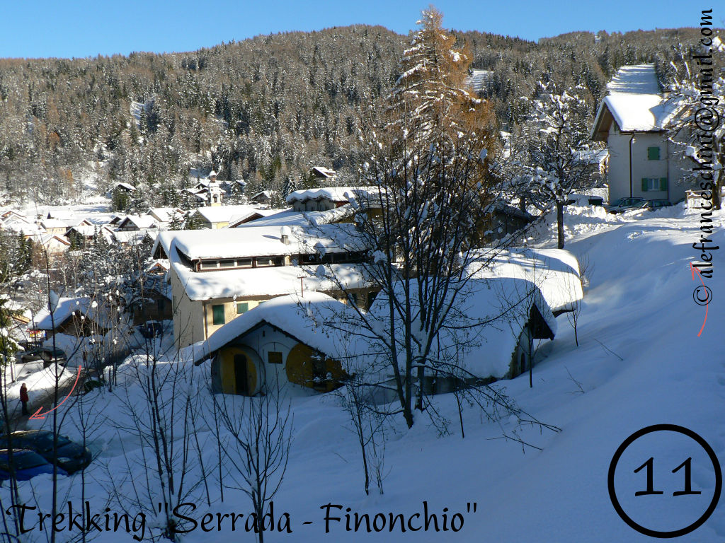 Trekking in Trentino: Serrada > Rifugio "Fratelli Filzi" (Finonchio)