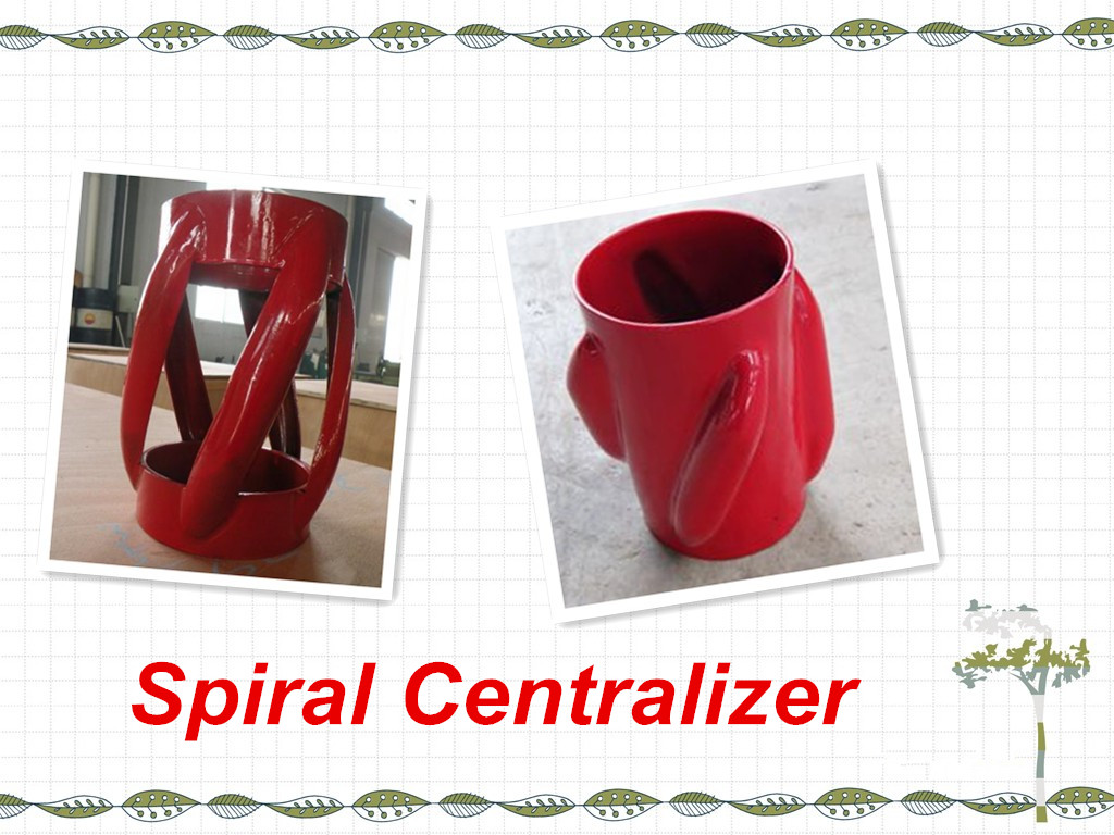Cementing Tools / Casing Accessories: spiral centralizer / rigid ...