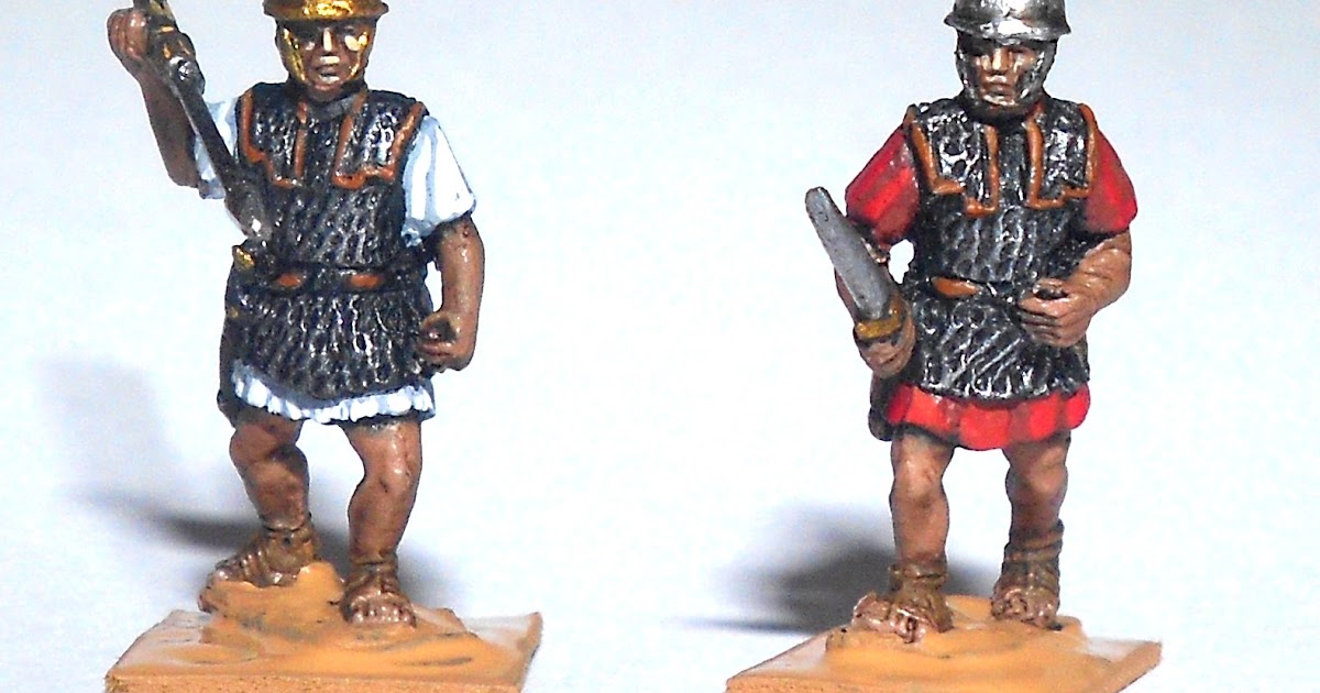 PARADE GROUND WORKSHOP: Painting Marian Roman Legionaries