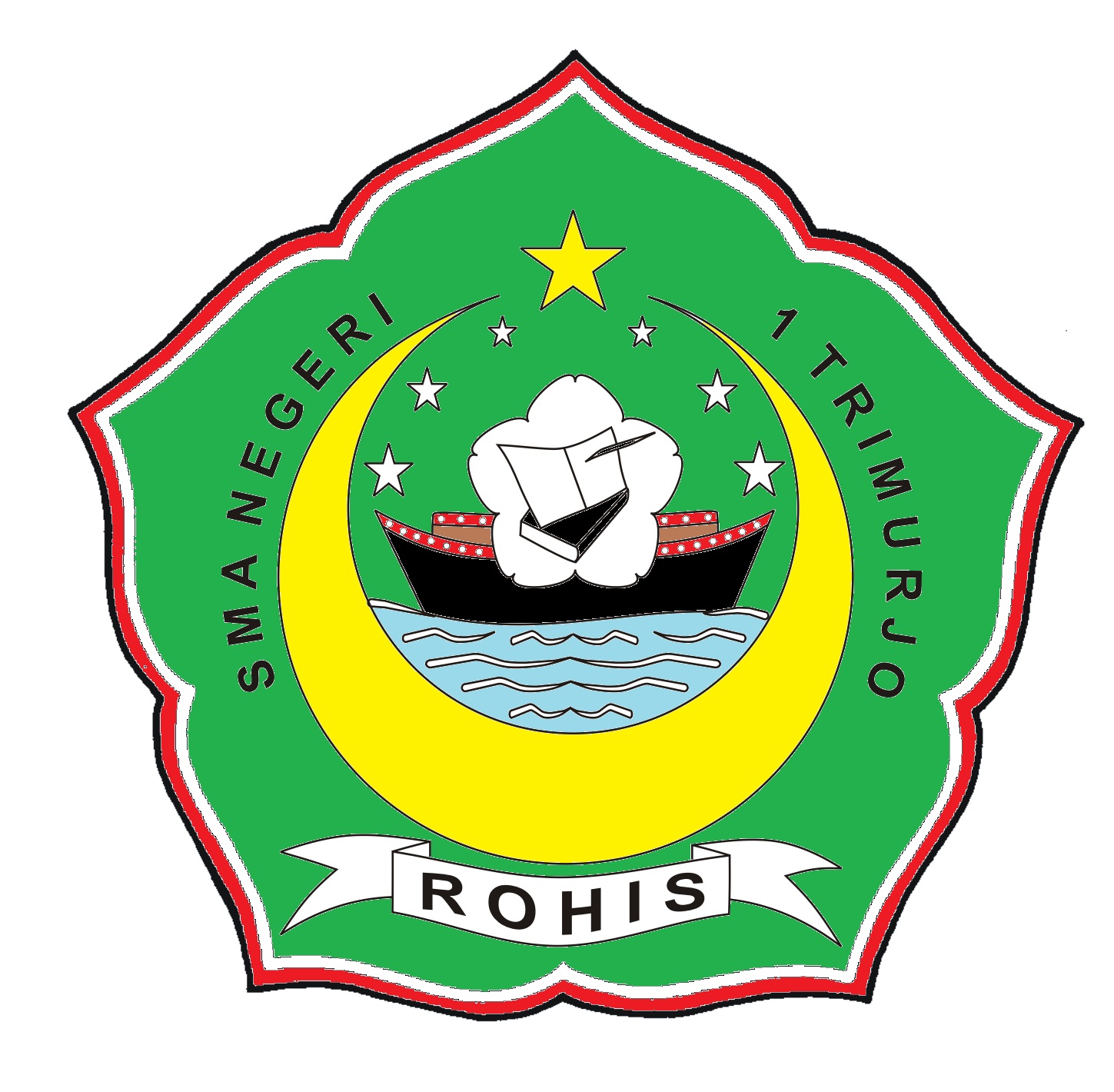 KOBAR: Logo Rohis SMAN 1 Trimurjo