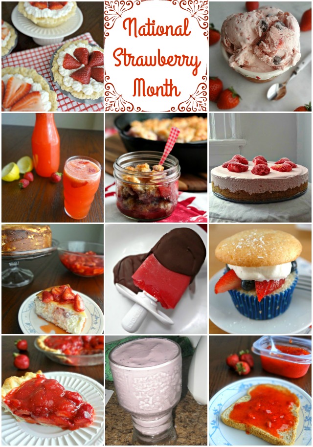 The Cooking Actress: Strawberry Recipes Round-up for National ...