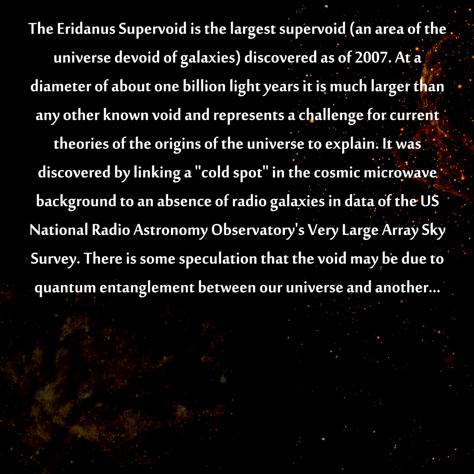 Wounds of the Earth: [WOE010] V/A - "IV: Eridanus Supervoid" OUT NOW