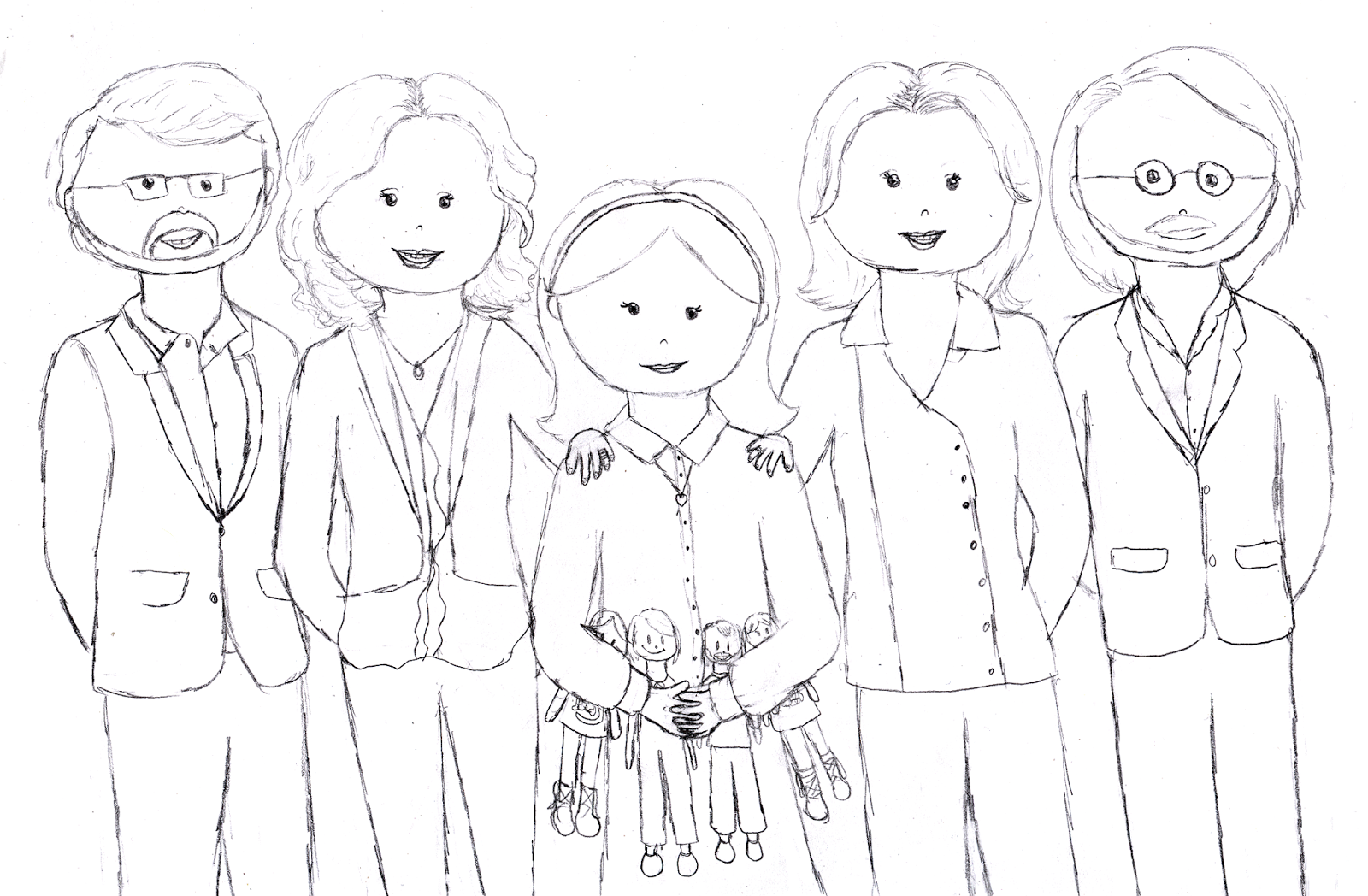 ABBAFan456's Blog: "ABBA & Me" - Drawing in Progress