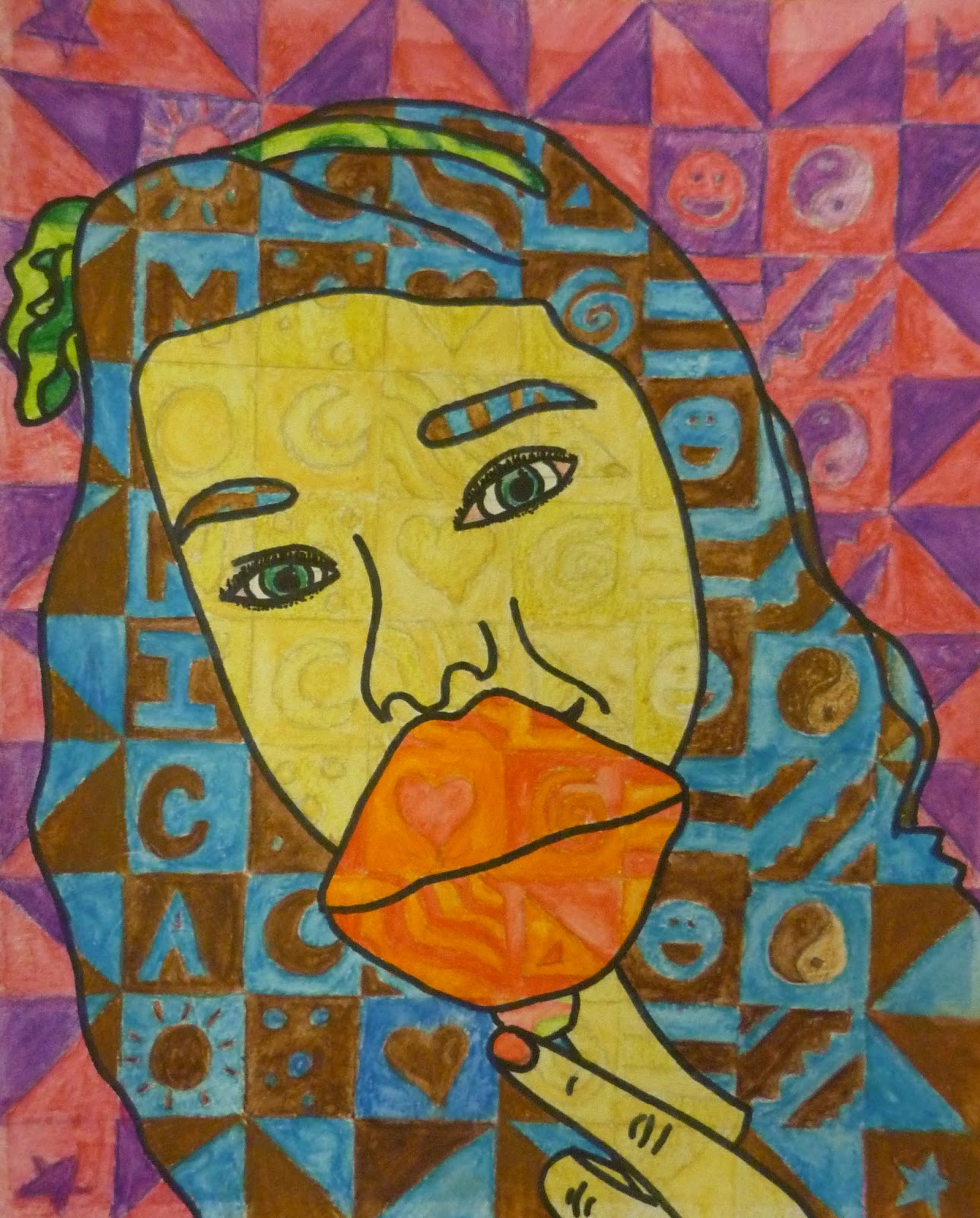 Splatters and Smudges: Chuck Close Portraits (2013)