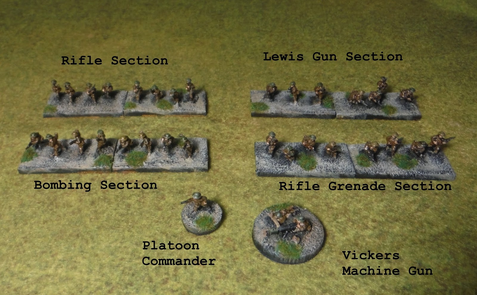 Jozi's Tin Man: First 10mm WW1 platoons ready for Trench Hammer