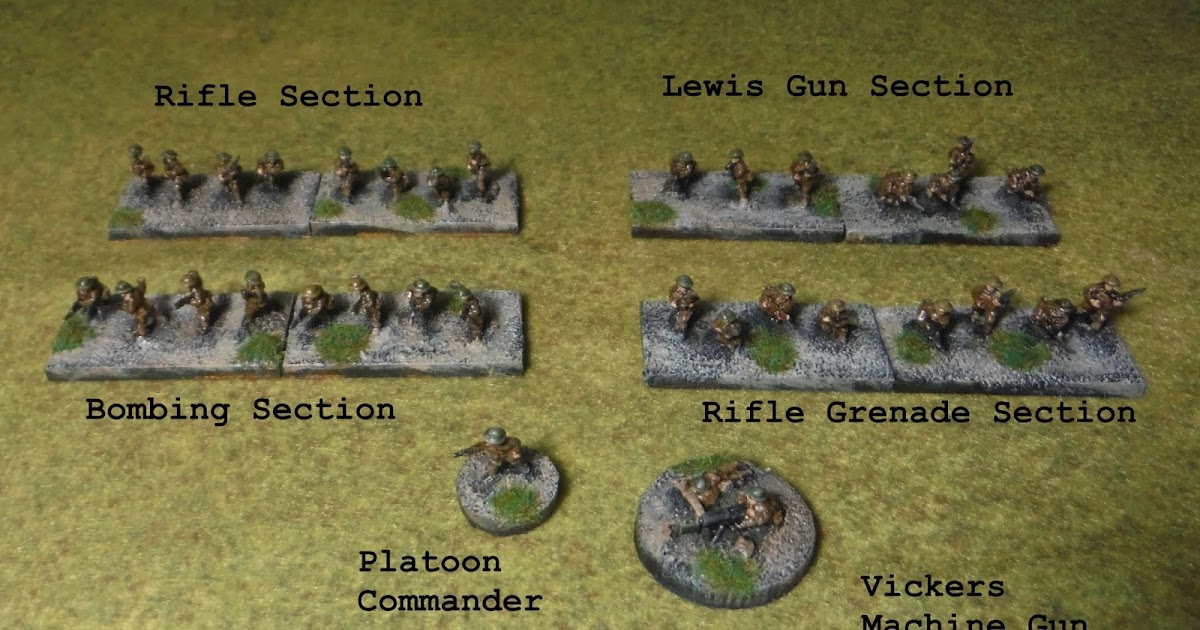 Jozi's Tin Man: First 10mm WW1 platoons ready for Trench Hammer