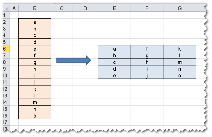 Pasar datos en filas o columnas a una matriz ~ JLD Excel en Castellano ...