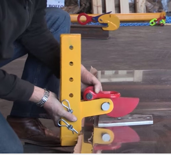 Lifting Leader: Material Handling / Lifting With Plate Clamps