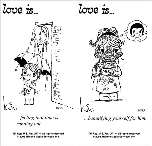 50 Cute "Love Is" Comics by Kim Casali | the perfect line