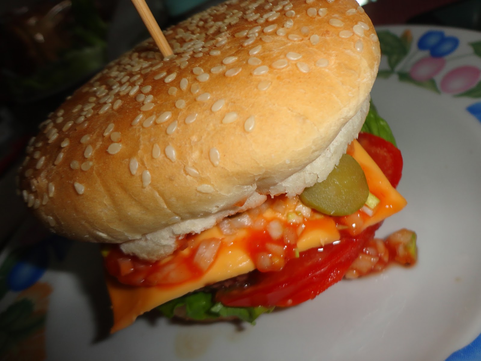 temperado a gosto...: Cheeseburguer