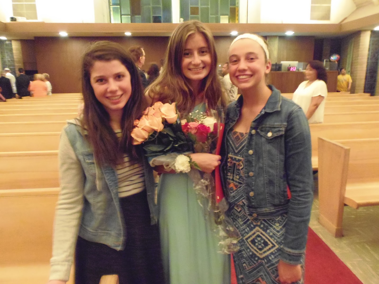 no, that is not normal: Anna's 8th Grade Graduation