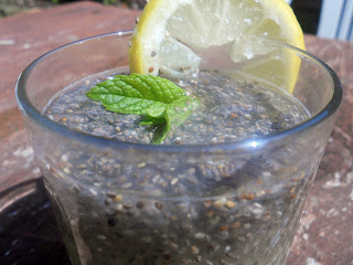 Chia Fresca- Mexican lemonade with added pizazz