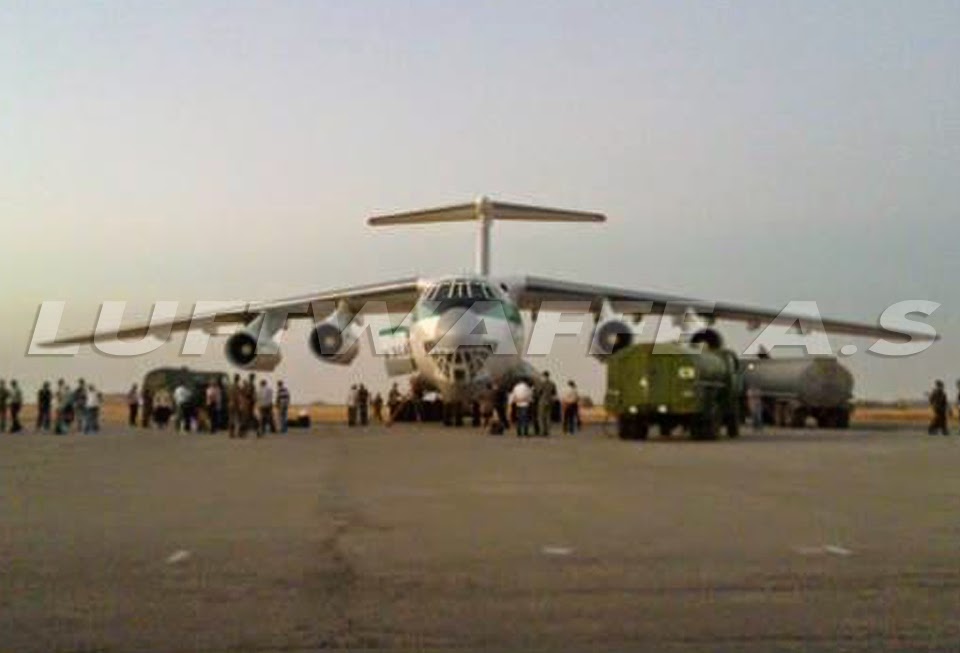 Luftwaffe A.S: Mysterious 'السورية' Il-76 in Syria!