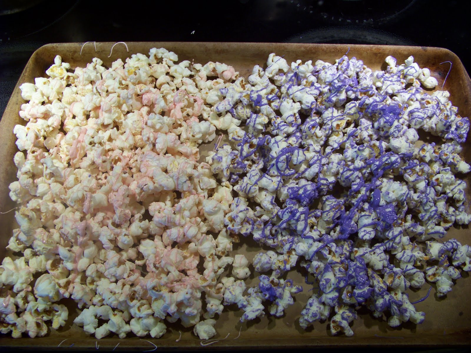 White Chocolate Popcorn Candy Cones