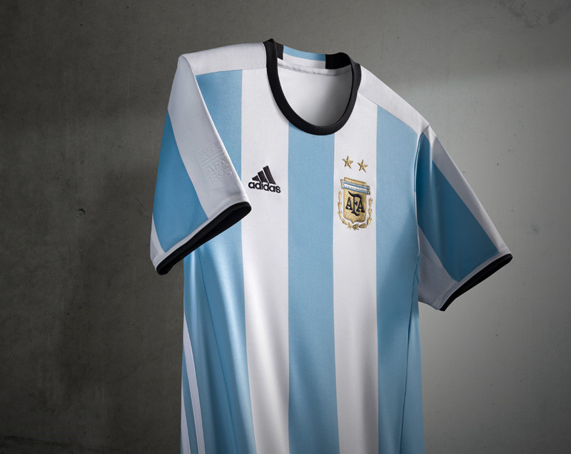 Time to see and learn: Argentina home 2016 soccer jersey