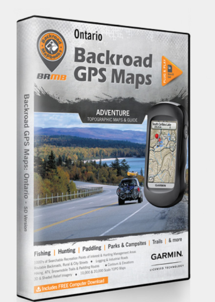 THE FIFTH COLUMN: Backroad Mapbooks Ontario GPS Map Version 5 Now ...