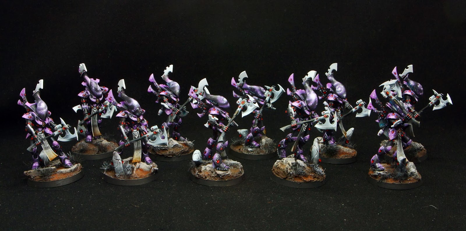 Serpentarium: Space Eldar Army: Wraithguards/Wraithblades