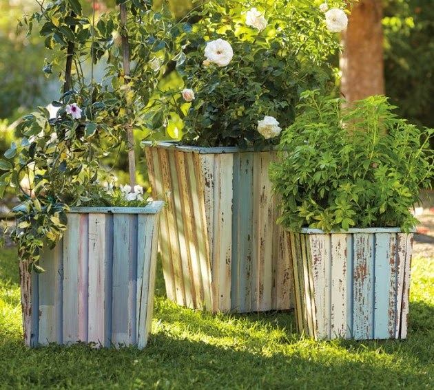 24 DIY αξιολάτρευτες Ιδέες για ξύλινες γλάστρες - Σπίτι και κήπος ...