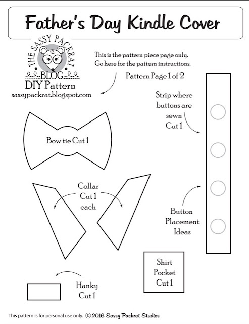 Capa de kindle com Molde - Feltro e moldes para artesanato