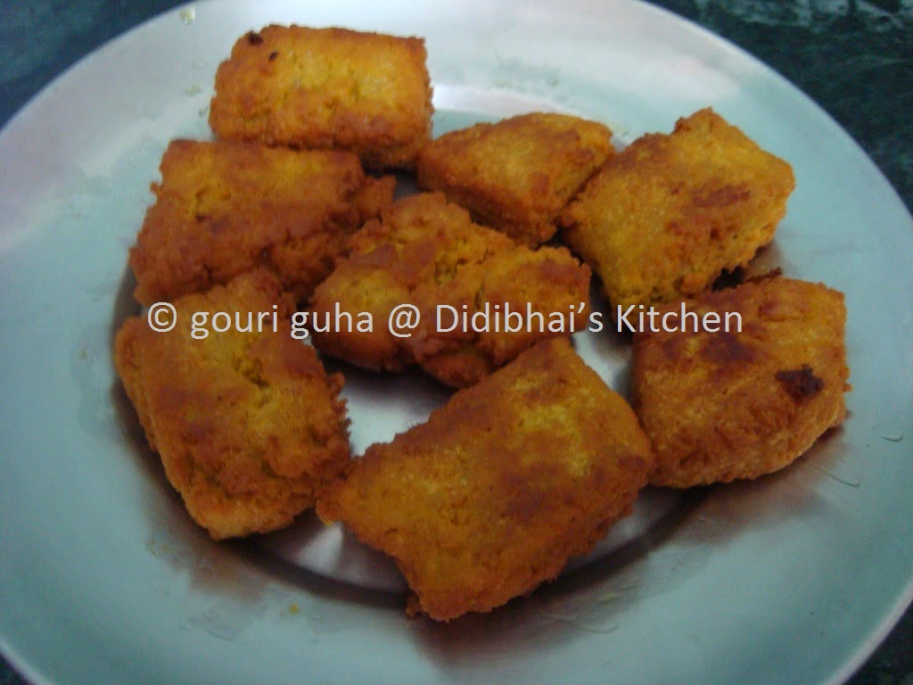 Didibhai’s Kitchen: Dhokar Dalna – Home-made Instant Dhoka -- Something ...