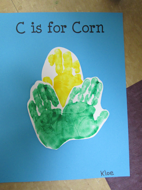 Letter C Handprint Craft at Laverne Haskins blog