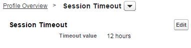 SFDC 3:16: Salesforce – Profiles: Session Timeout