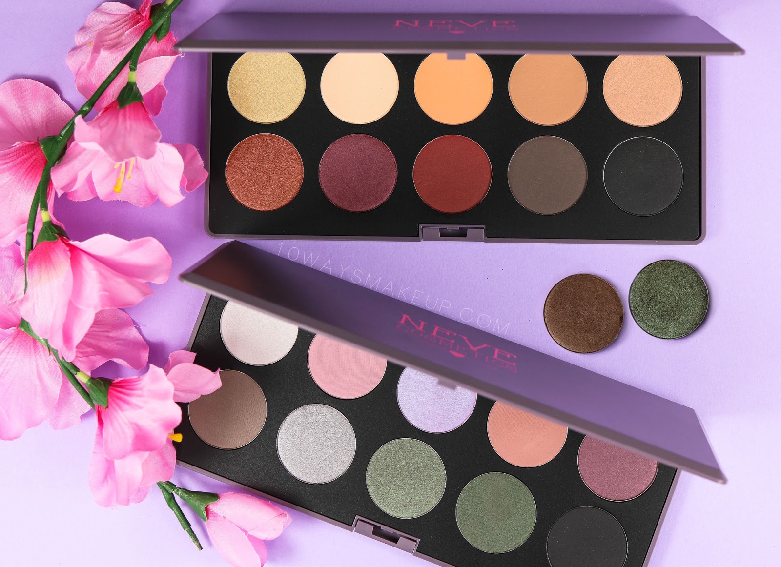Neve Cosmetics Bohemian Romance & Amber Wonderland palettes | Review ...