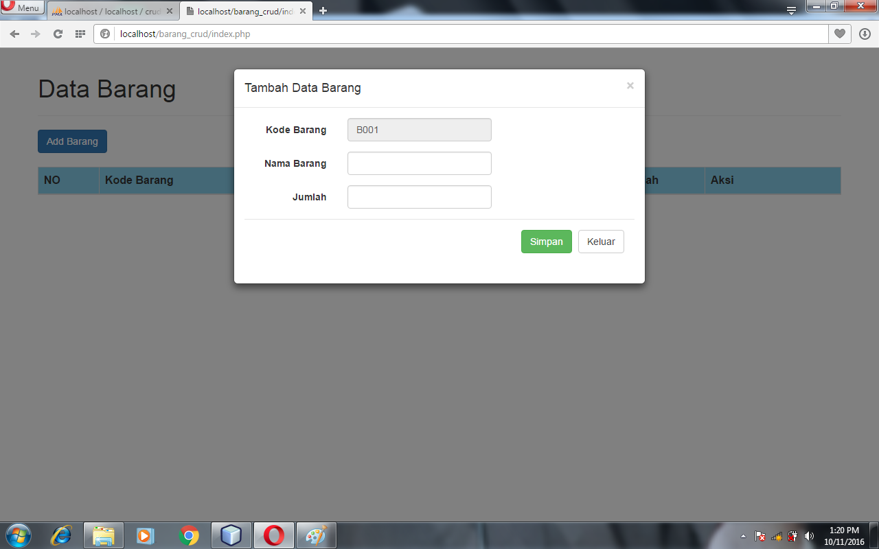 Cara Membuat Crud PHP [Sederhana] dengan Modal Boostrap - Learn Code..