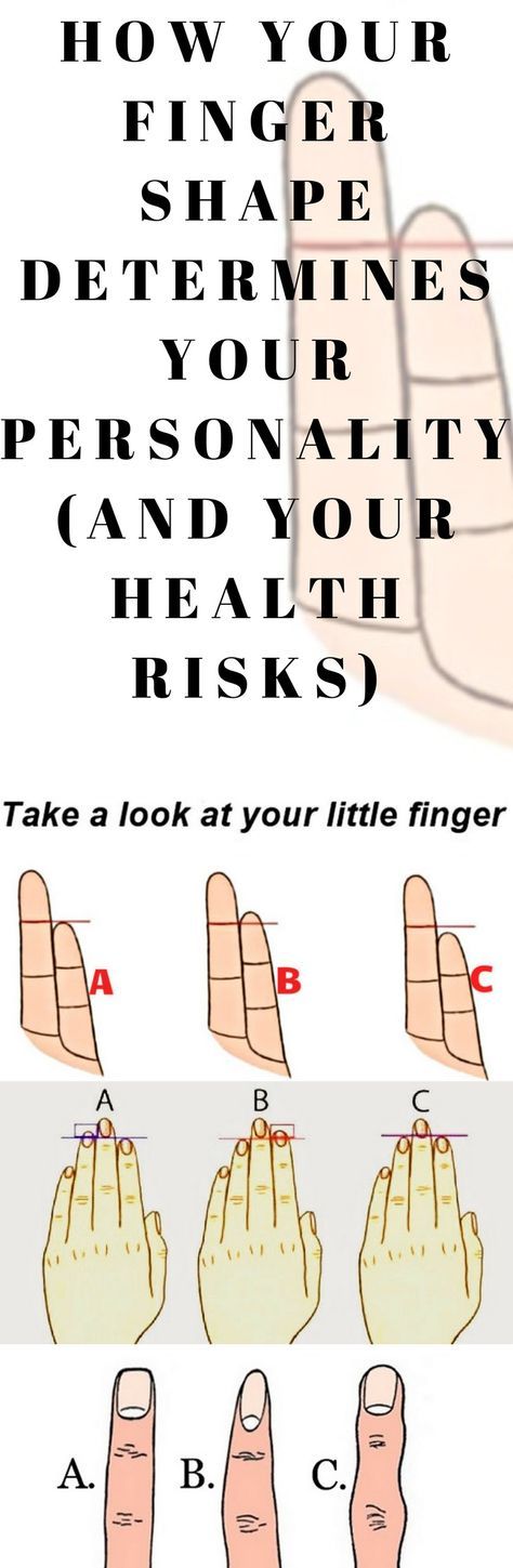HOW YOUR FINGER SHAPE DETERMINES YOUR PERSONALITY (AND YOUR HEALTH ...