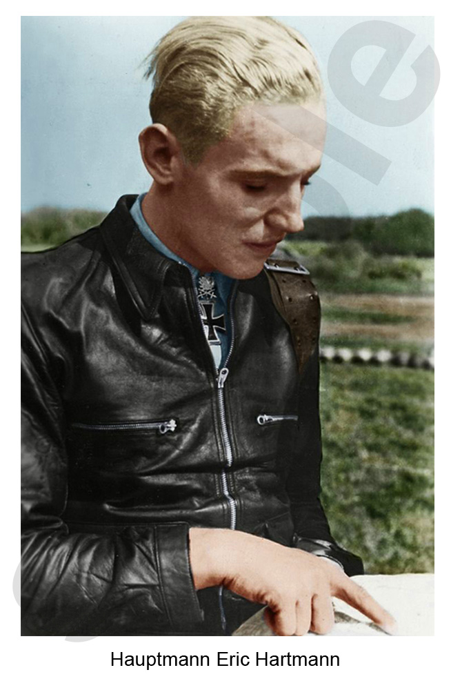 LUFTWAFFE PILOT COLOUR PHOTOS: JG 52 ERICH HARTMANN