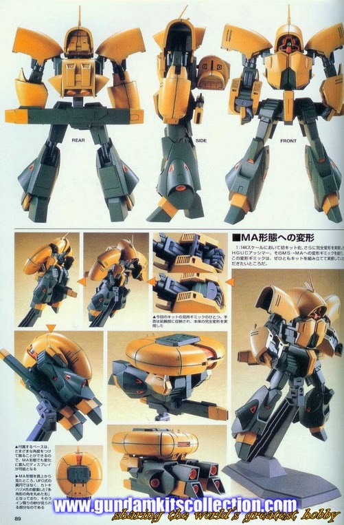 1/100 NRX-044 Asshimar - Scratch Build