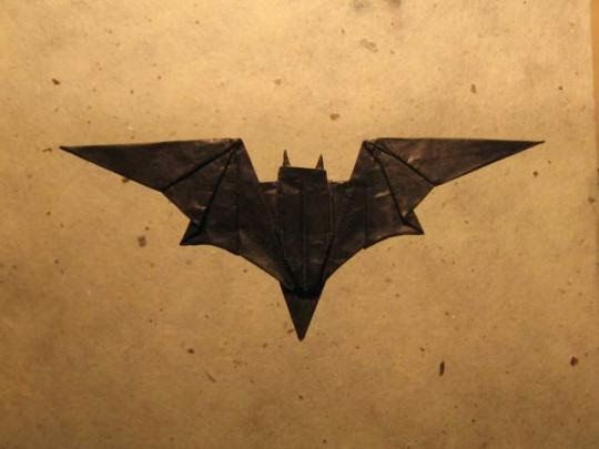 origami batman symbol ~ instructions origami kids